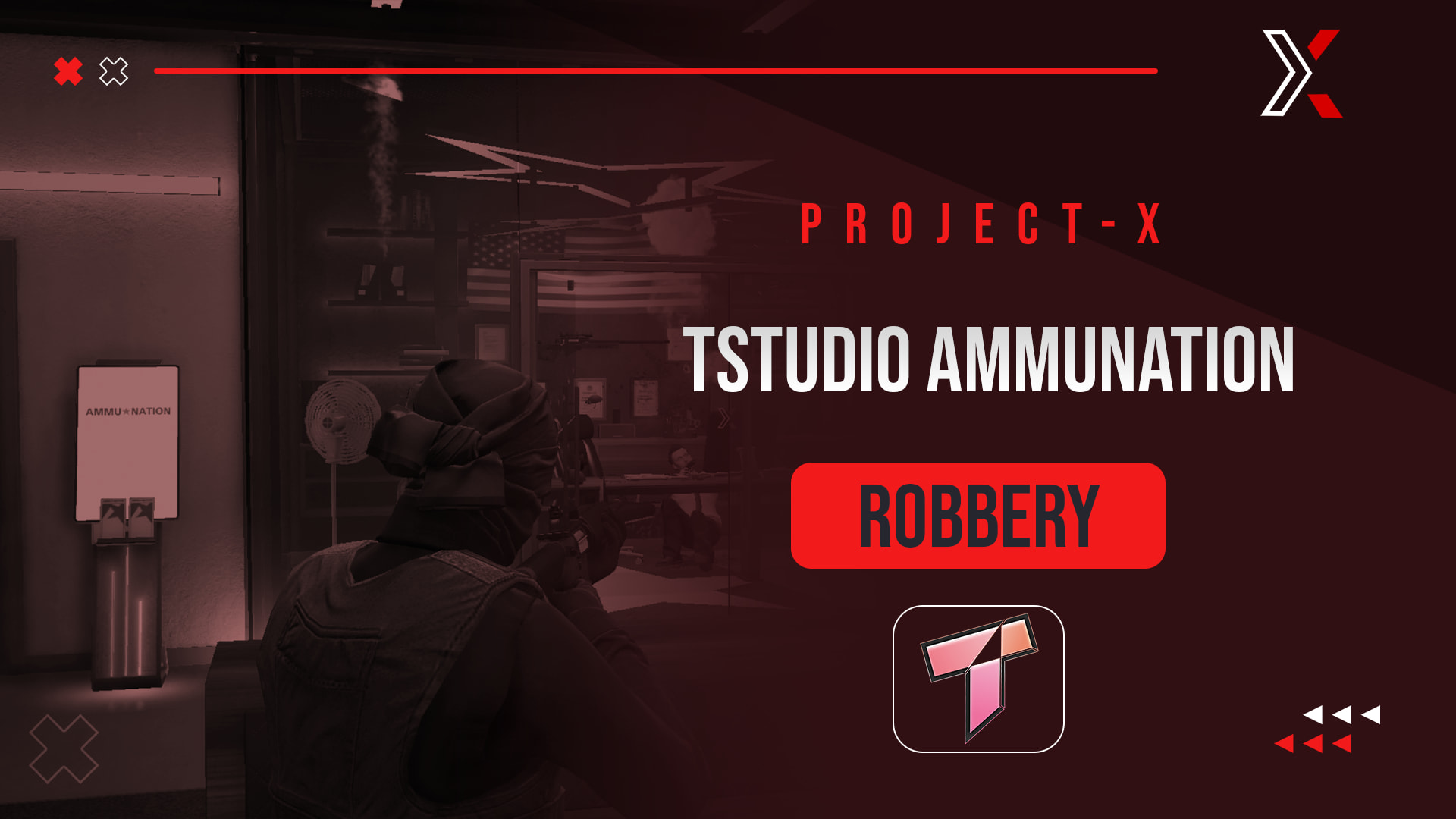 Project X TStudio Ammunation Robbery (Gun Store) | 2 Approaches - Tier ...