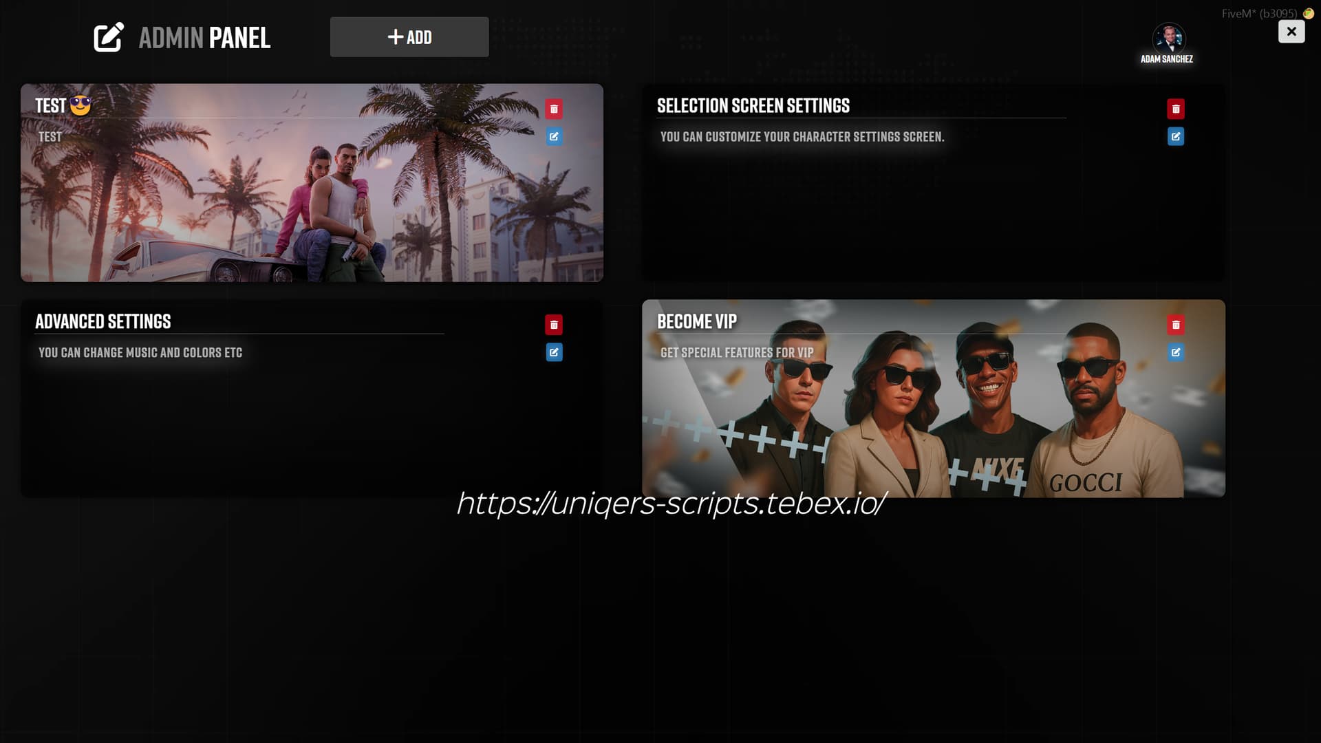 Uniqers Scripts | uniqers-multicharacter