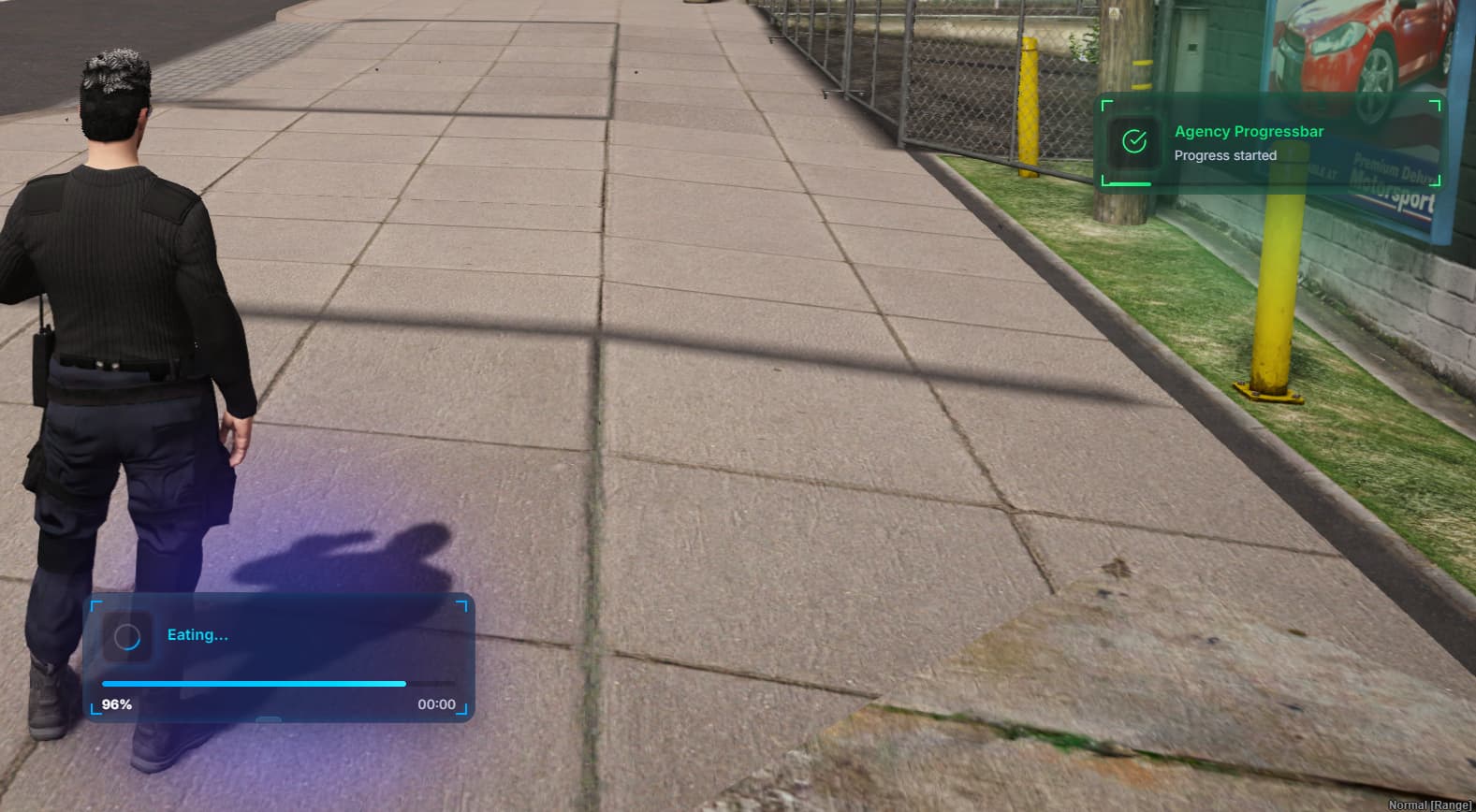 Agency-Progressbar for ESX/QB/STANDALONE - FREE | The Ultimate UX ...