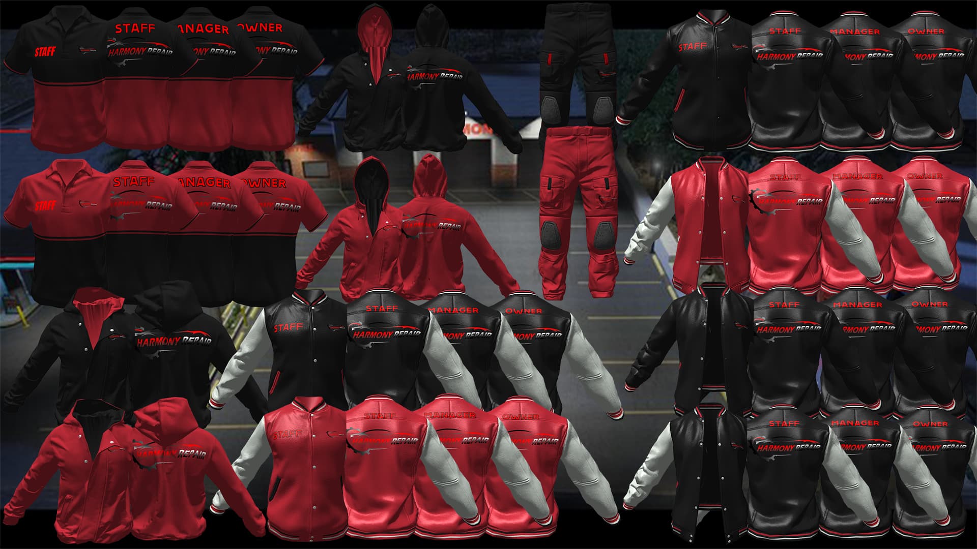 Harmony Repair Mech Bundle For male and female - FiveM Releases - Cfx ...