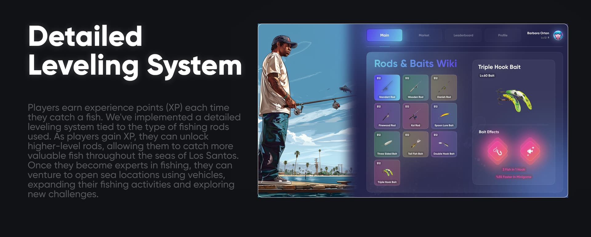 CodeM Fishing (Advanced Fishing System) ESX QB QBox - FiveM Releases ...