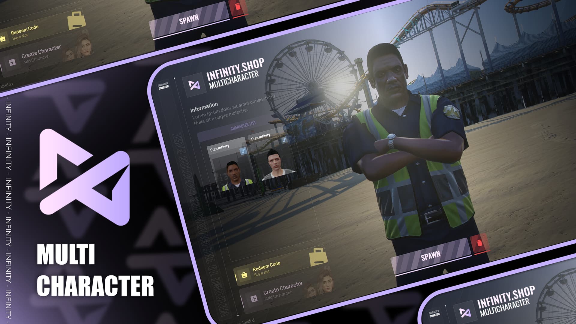 [PAID] Advanced Multicharacter [QBCore & Qbox & ESX] - FiveM Releases - Cfx.re Community