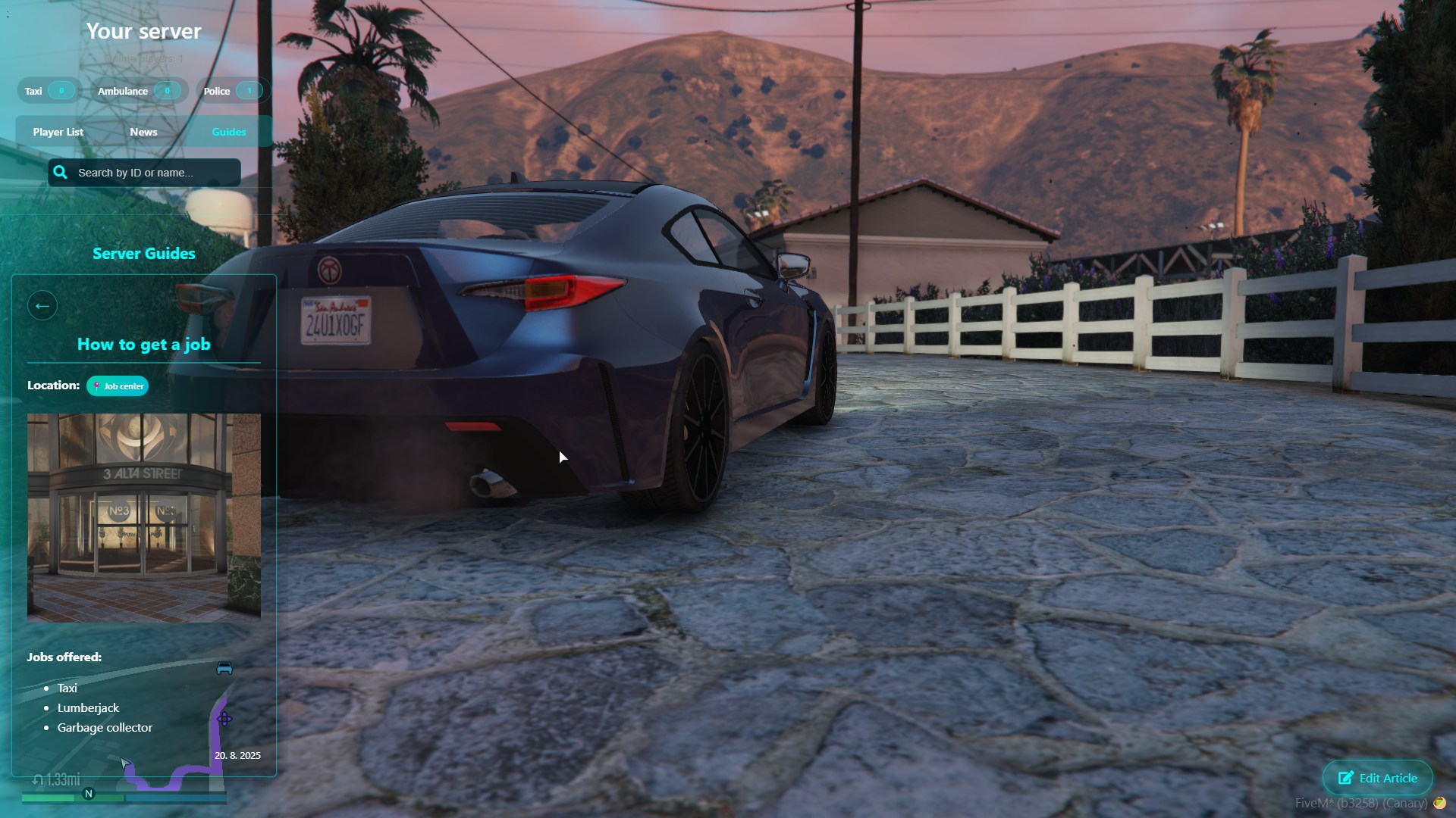 FiveM Advanced Scoreboard - AdminTools&Newsletter&Guids (VIZE) - FiveM ...