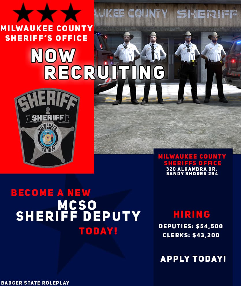 🦡 Badger State Roleplay | VMenu | 200+ Vehicles | Serious Roleplay ...