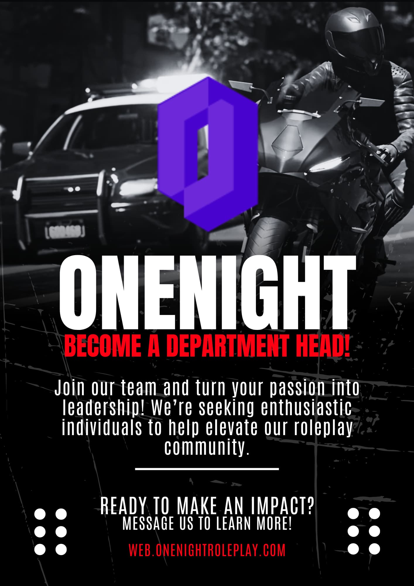 ONENIGHT RP | Looking for Admin! | Will be Up Soon! - Server Bazaar ...