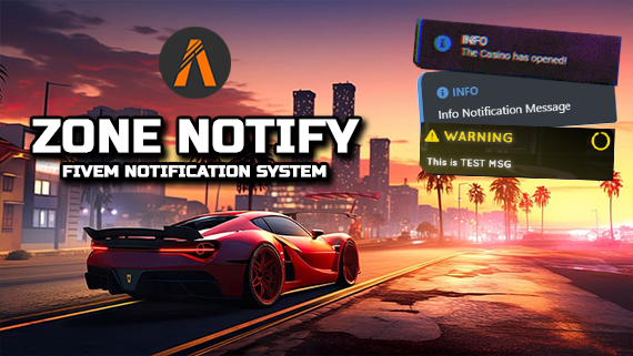 [PAID] [STANDALONE] Zone Notify - FiveM Releases - Cfx.re Community