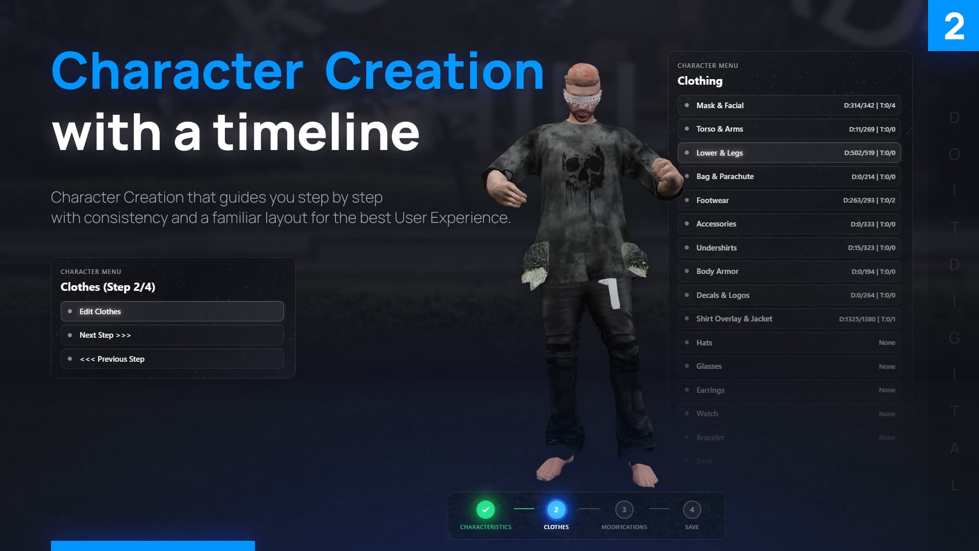 Complete Clothing And Character Appearance System [Standalone][PAID ...