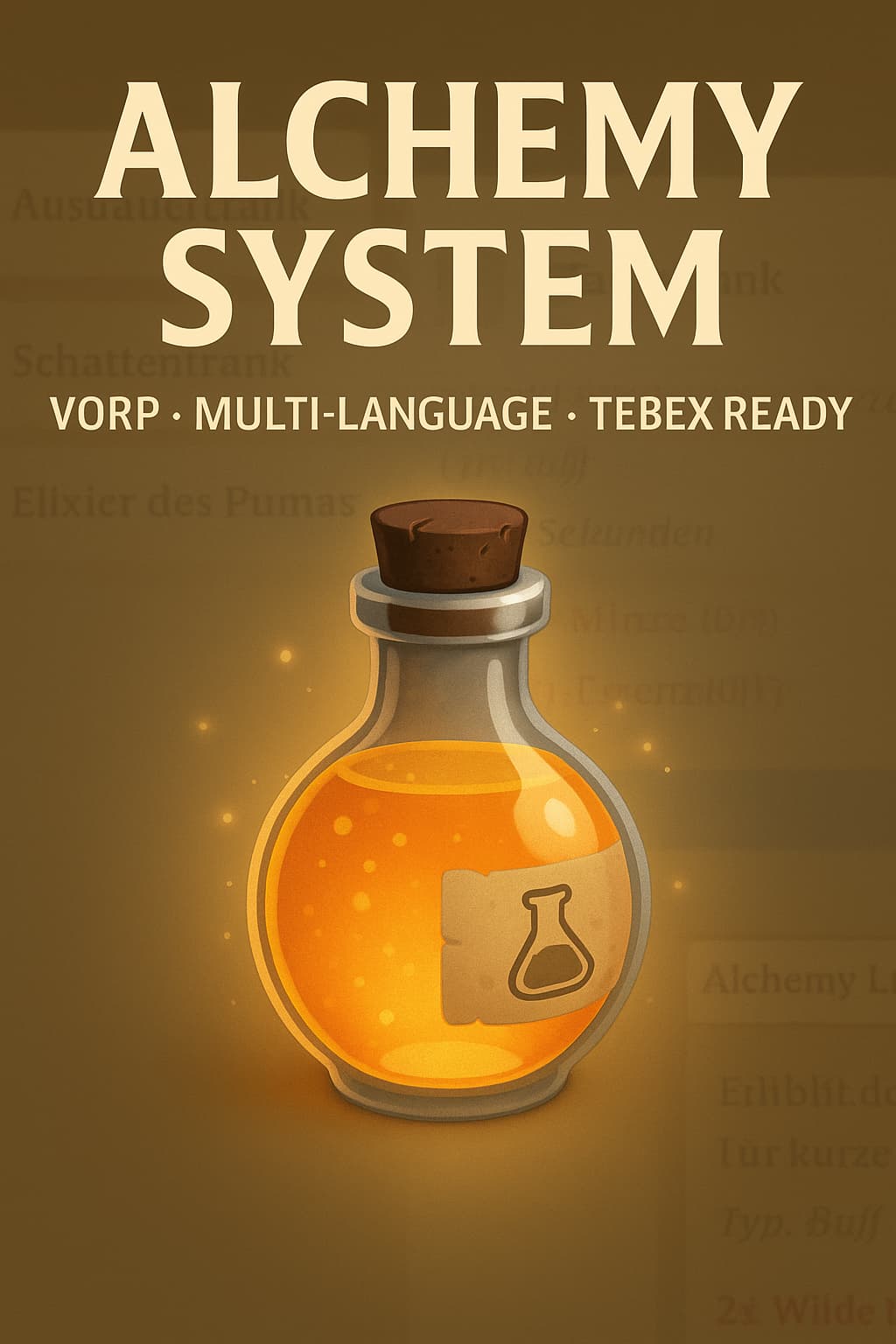 [VORP] Advanced Alchemy System for RedM - RedM Releases - Cfx.re Community