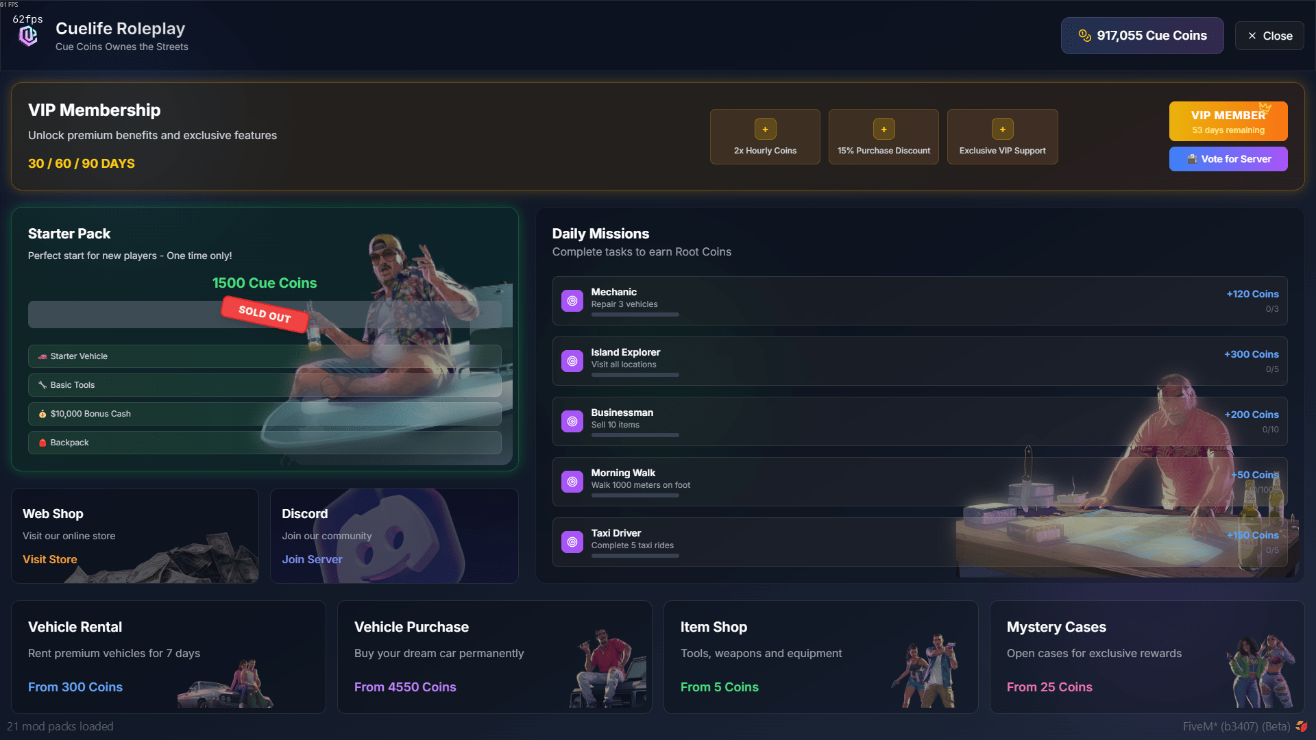 [PAID] [ESX/Qbcore] VIP System - FiveM Releases - Cfx.re Community