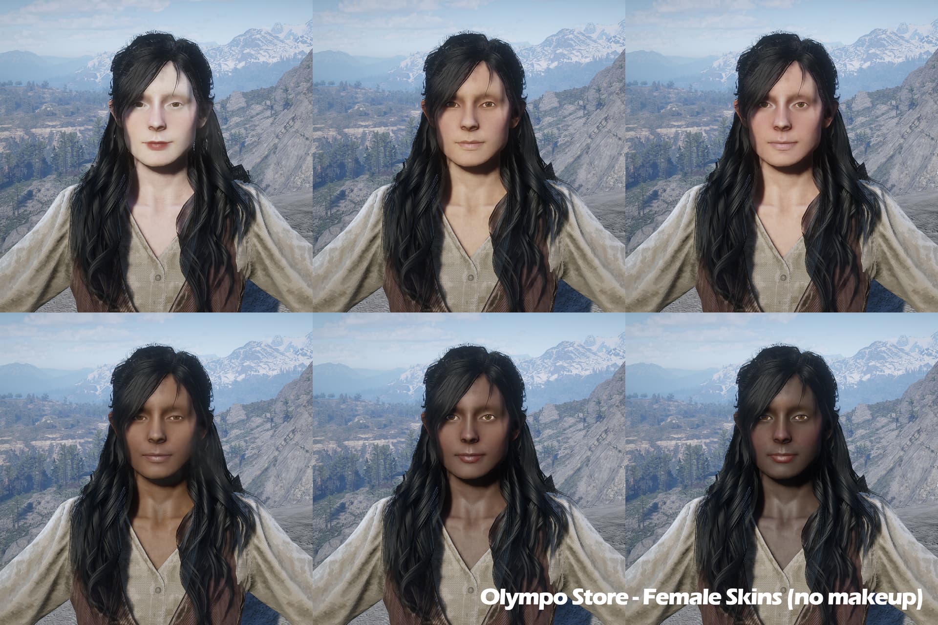 Character Creation Skin Pack | RedM - RedM Releases - Cfx.re Community