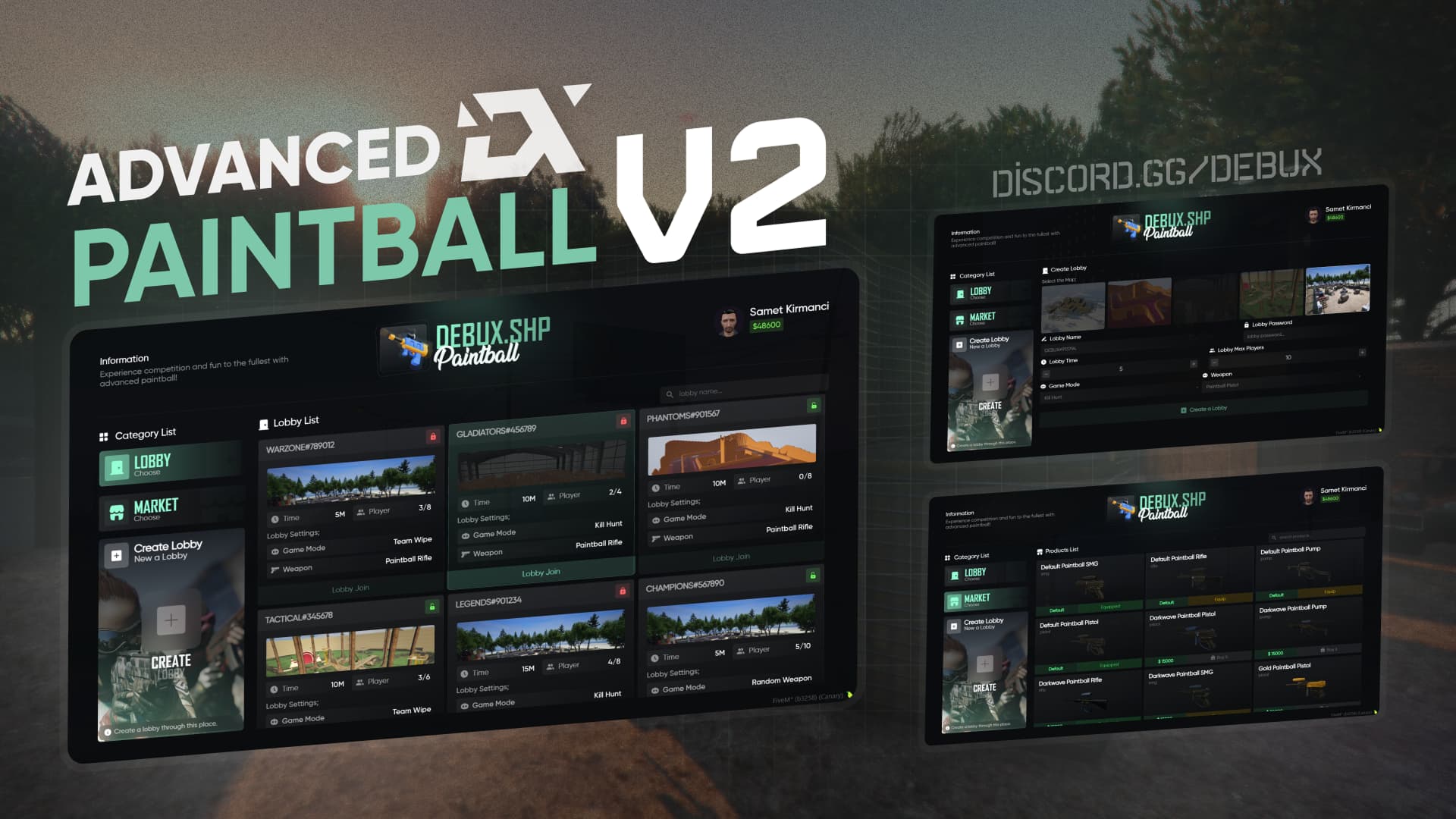 Advanced Paintball V2 | Custom Weapons & Game Modes - FiveM Releases - Cfx.re Community