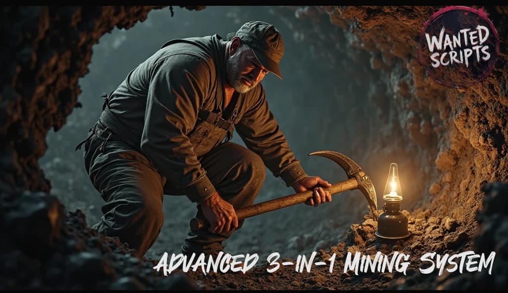 Advanced 3-in-1 Mining System for RedM [Vorp] - RedM Releases - Cfx.re Community