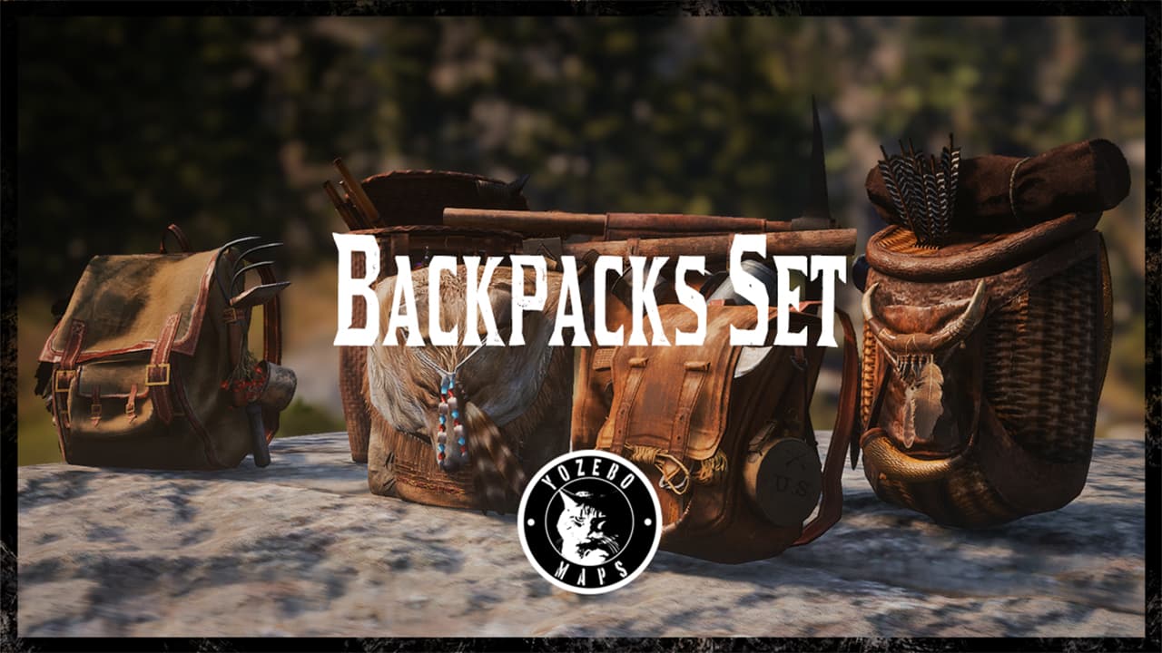 [Paid][PROPS] Backpacks Set - RedM Releases - Cfx.re Community