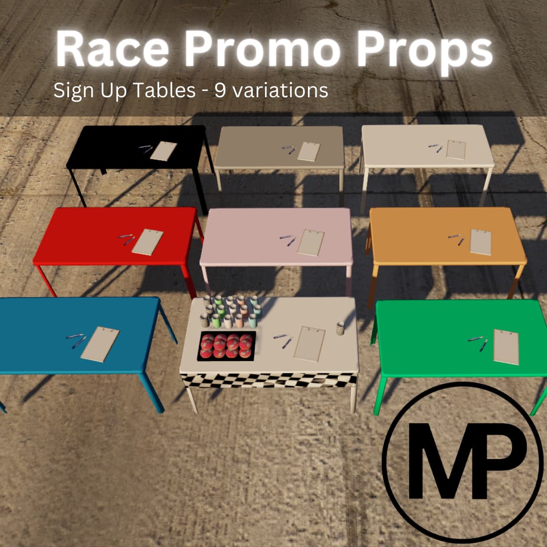 [UPDATED] Race Promo Props - FiveM Releases - Cfx.re Community