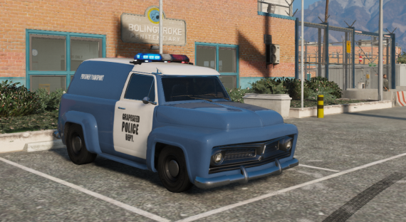 Vapid Slamvan Police Transport CALLSIGN [PAID] - FiveM Releases - Cfx ...