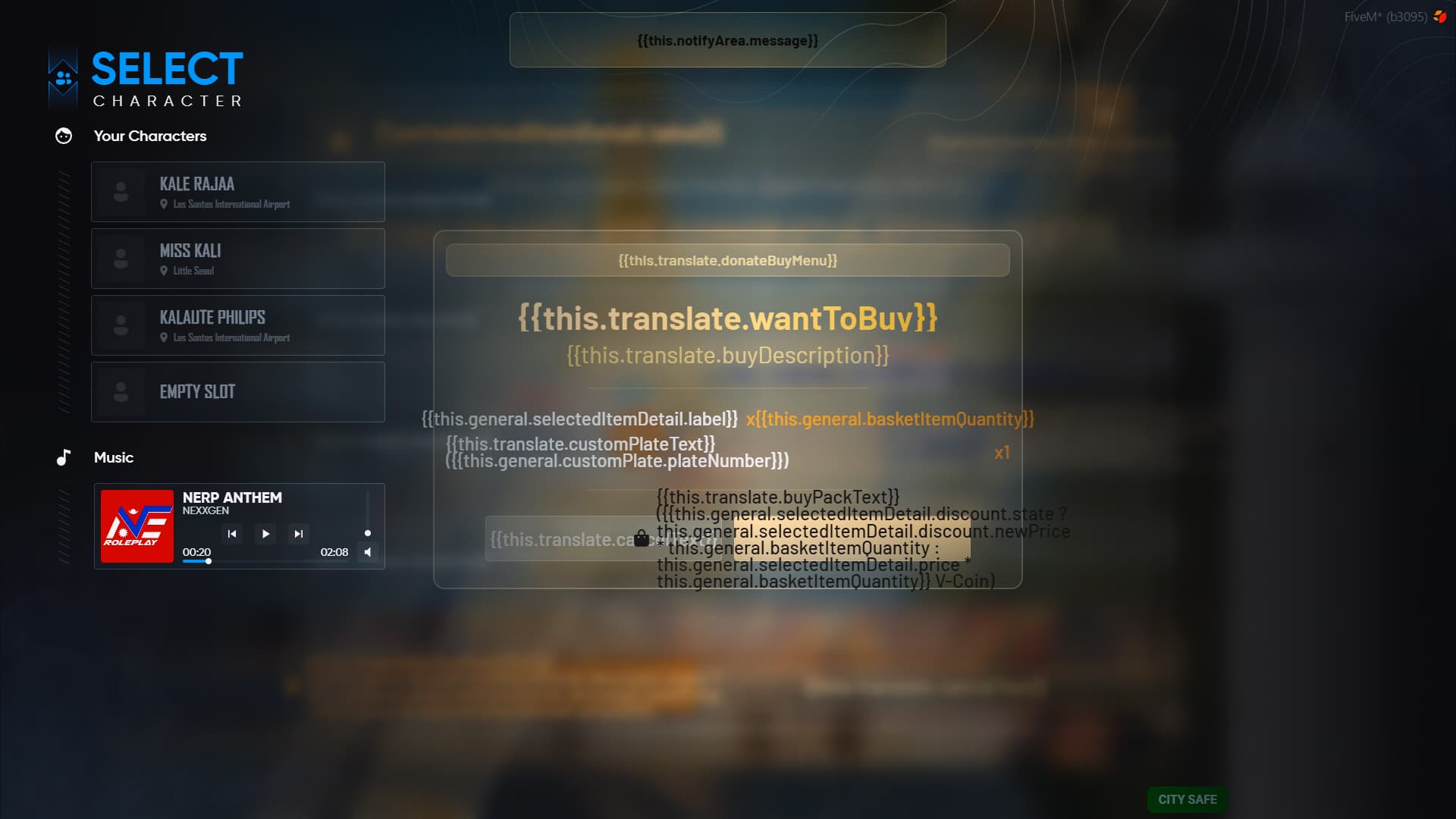 [QB/ESX] VIP System Version 2 (Bundle, Vehicle, Helicopter, Weapon ...