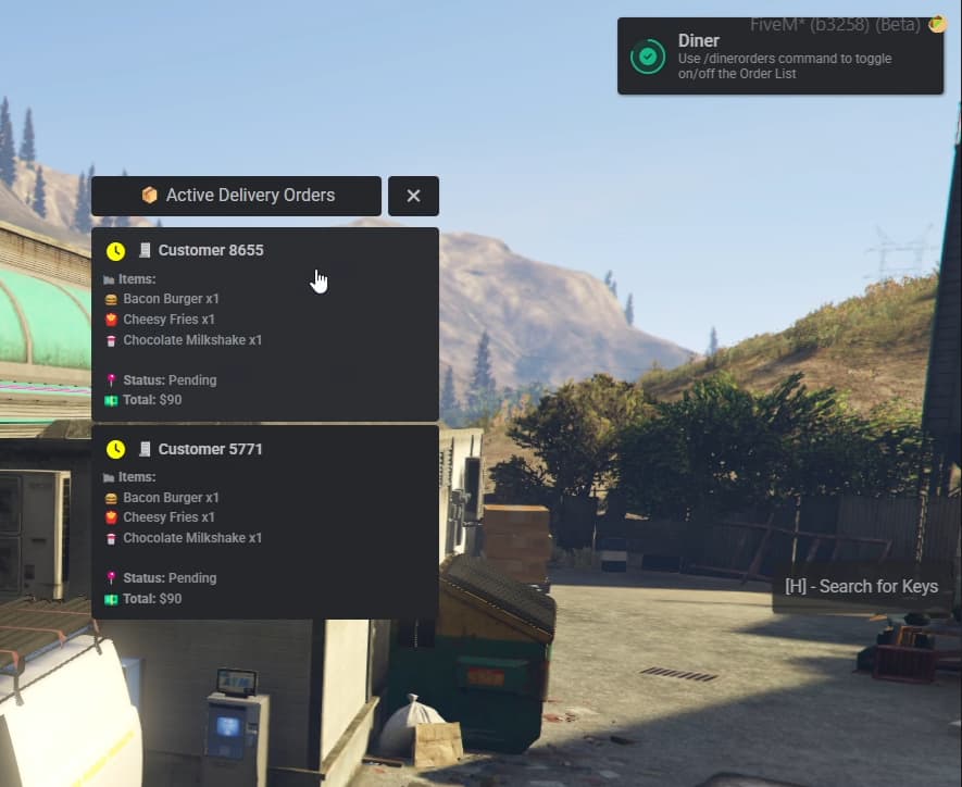 FiveM Diner Restaurant | Advance Restaurant Script 2025 | ESX, QBCore, Qbox - FiveM Releases ...
