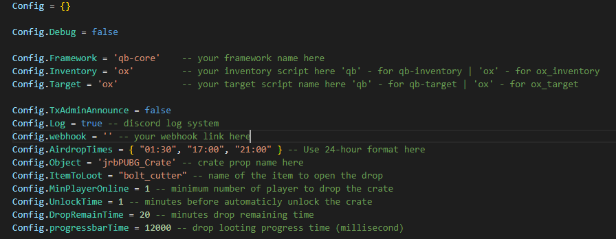 Auto Air Drop | [QBCORE/ESX] - FiveM Releases - Cfx.re Community