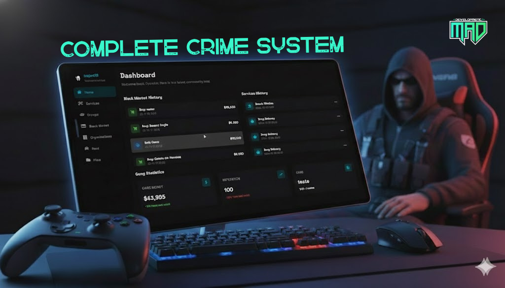 Crime & Organizations Script - Complete Crime System - FiveM Search