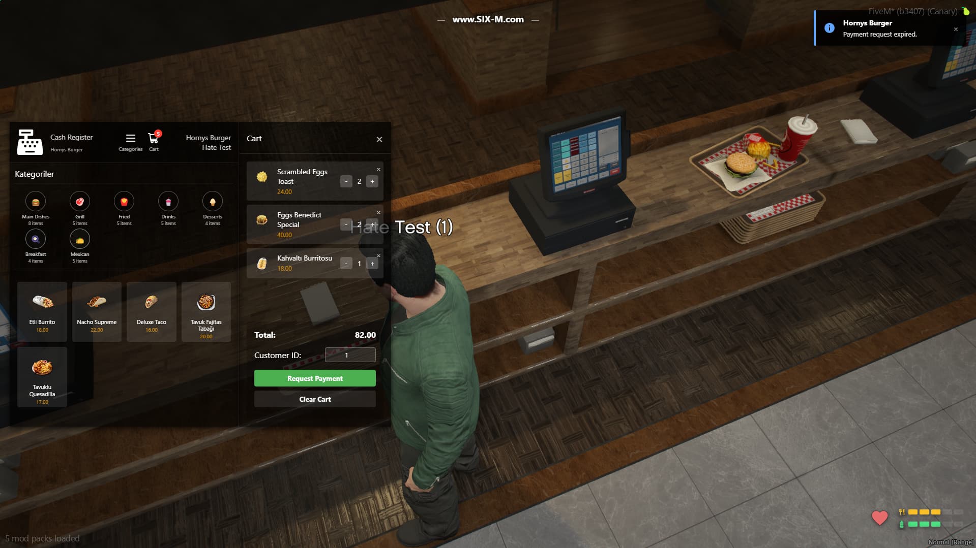 Hornys Burger Job - FiveM Releases - Cfx.re Community