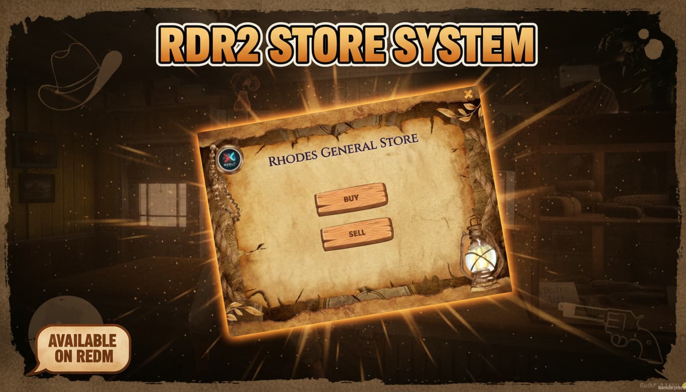 DXS Stores [PAID][VORP] - RedM Releases - Cfx.re Community