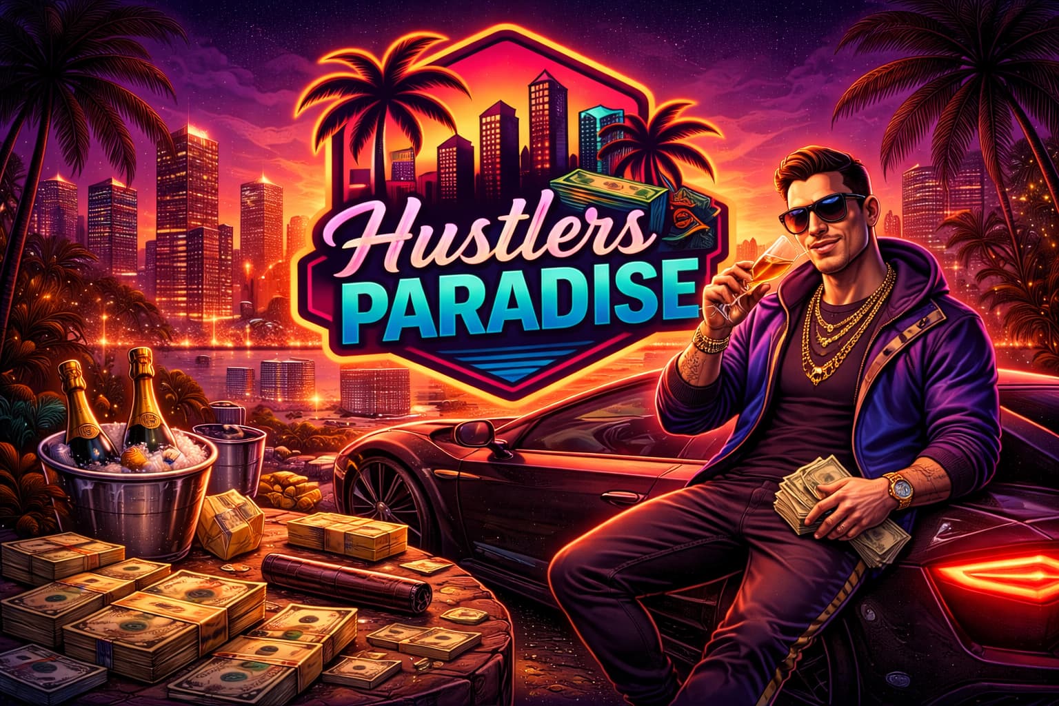 Hustlers Paradise RP || Hustler/Kingpin Roleplay Style || +18 ...