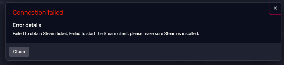 Steam running in background first but can't connect to server - FiveM ...