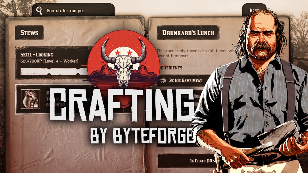 [PAID][VORP] Crafting System (Including Blueprints and player created ...