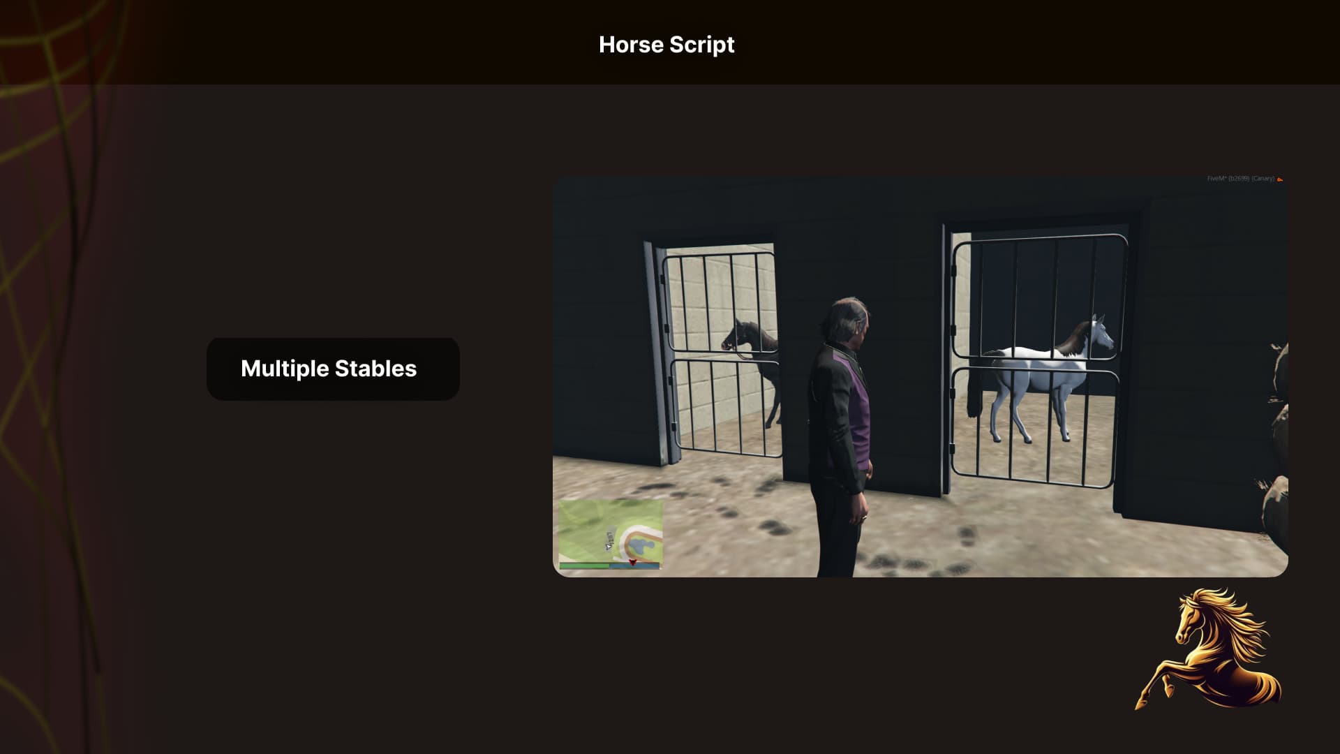 [ESX/QB][PAID][50% OFF]🐴 New Horse Script | Multiple Stables, Two ...