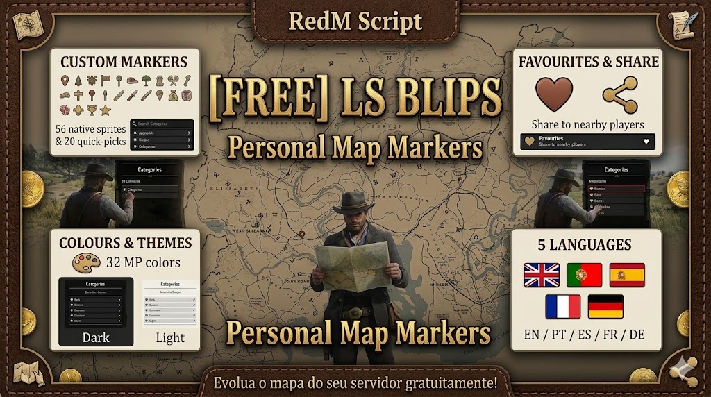 # [RELEASE][FREE] LS Blips — Personal Map Markers with categories ...