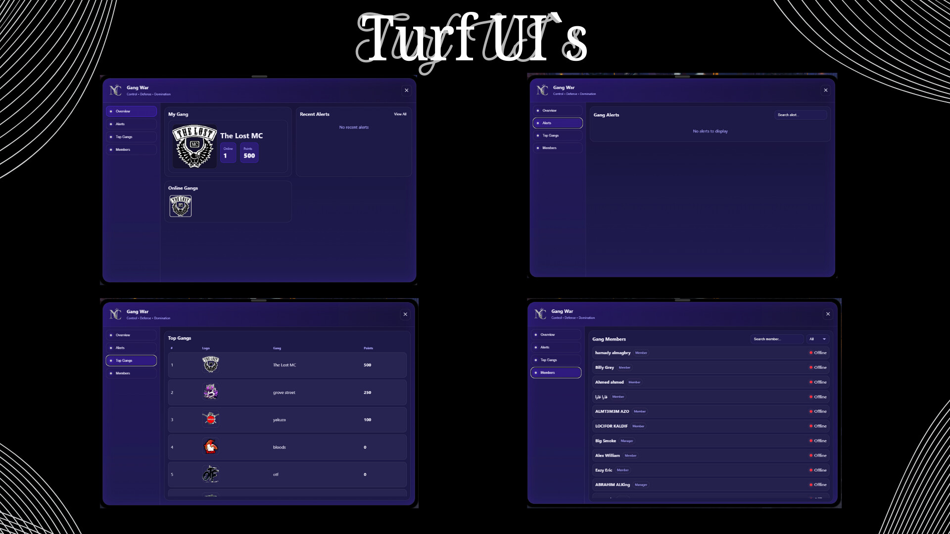 New Advanced Gang Turfs System with Graffiti - FiveM Releases - Cfx.re ...