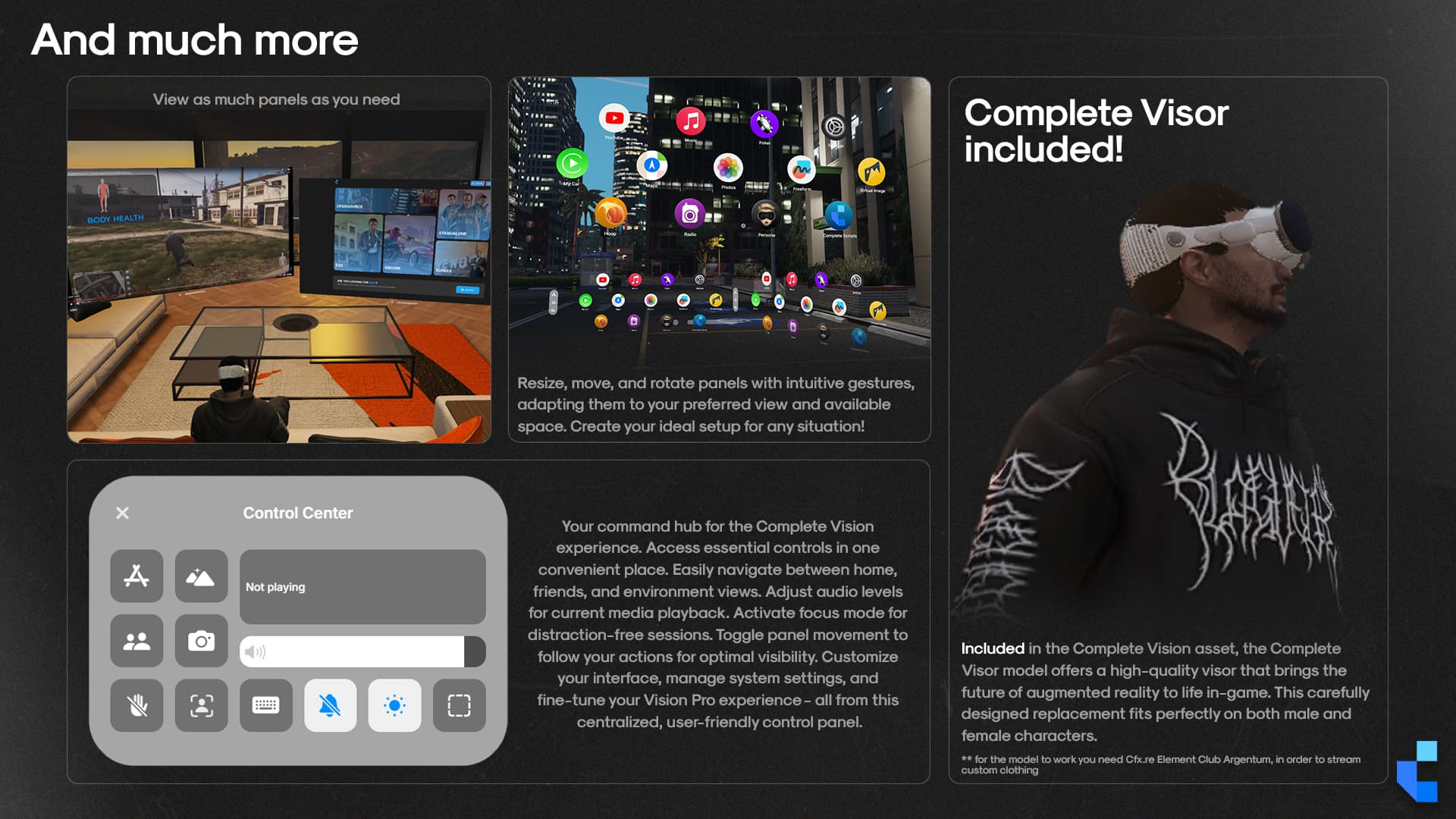 🕶 Complete Vision | Virtual reality inside FiveM! - FiveM Search