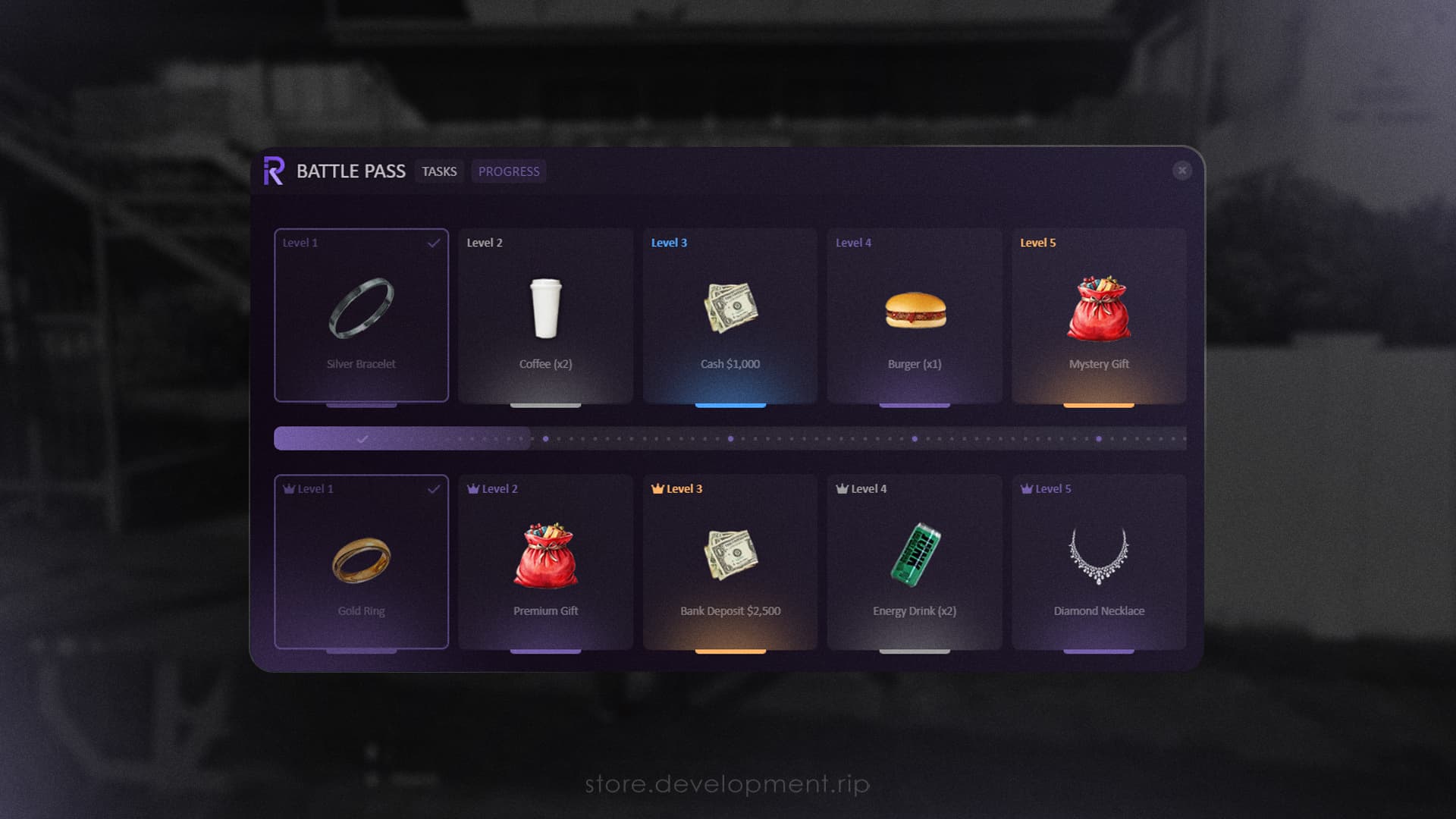 [ESX/QB] Battlepass System | Level up your gameplay - FiveM Releases - Cfx.re Community