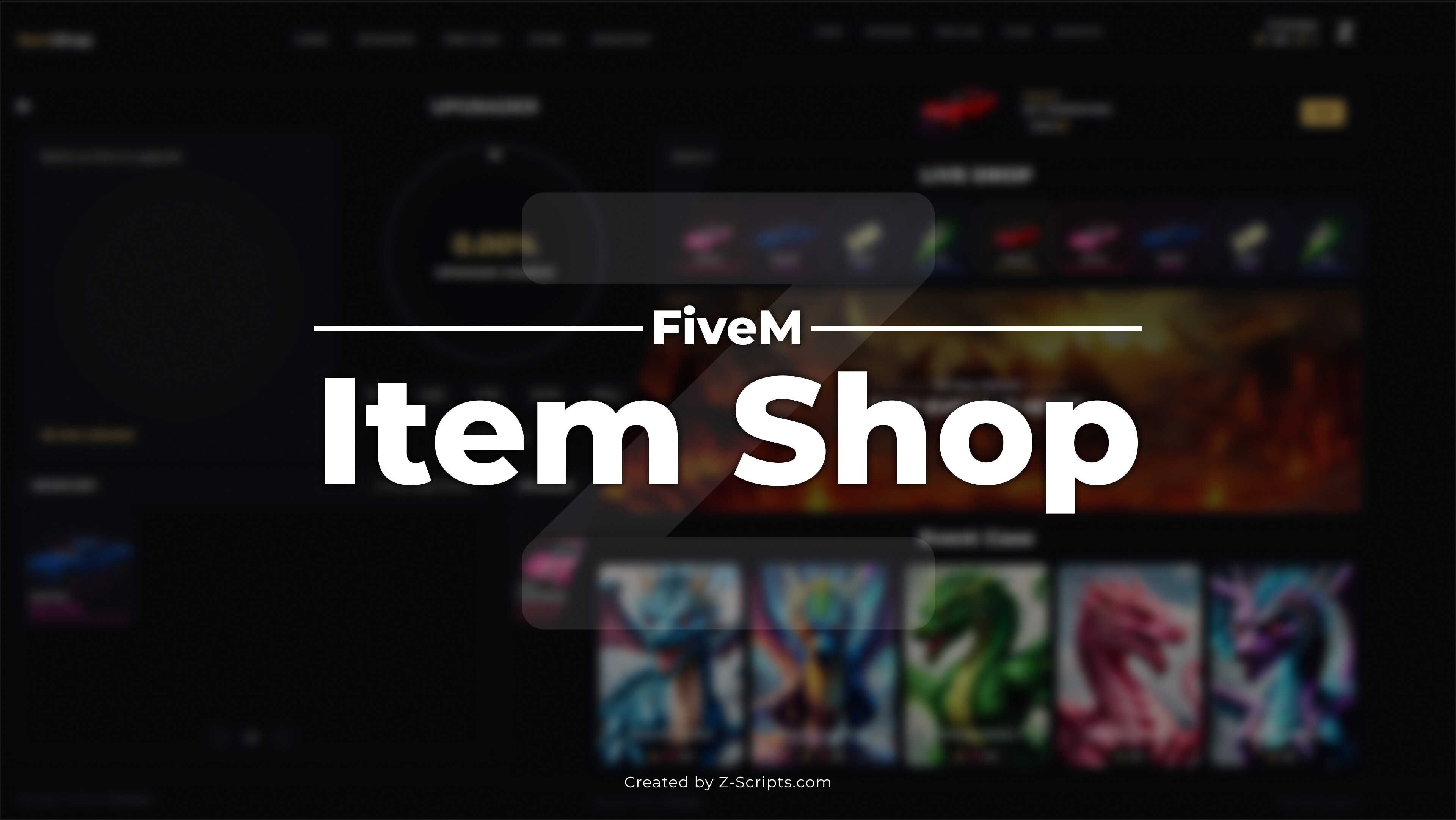 [PAID] [All Framework] Z-Scripts FiveM Item Shop - FiveM Releases - Cfx ...