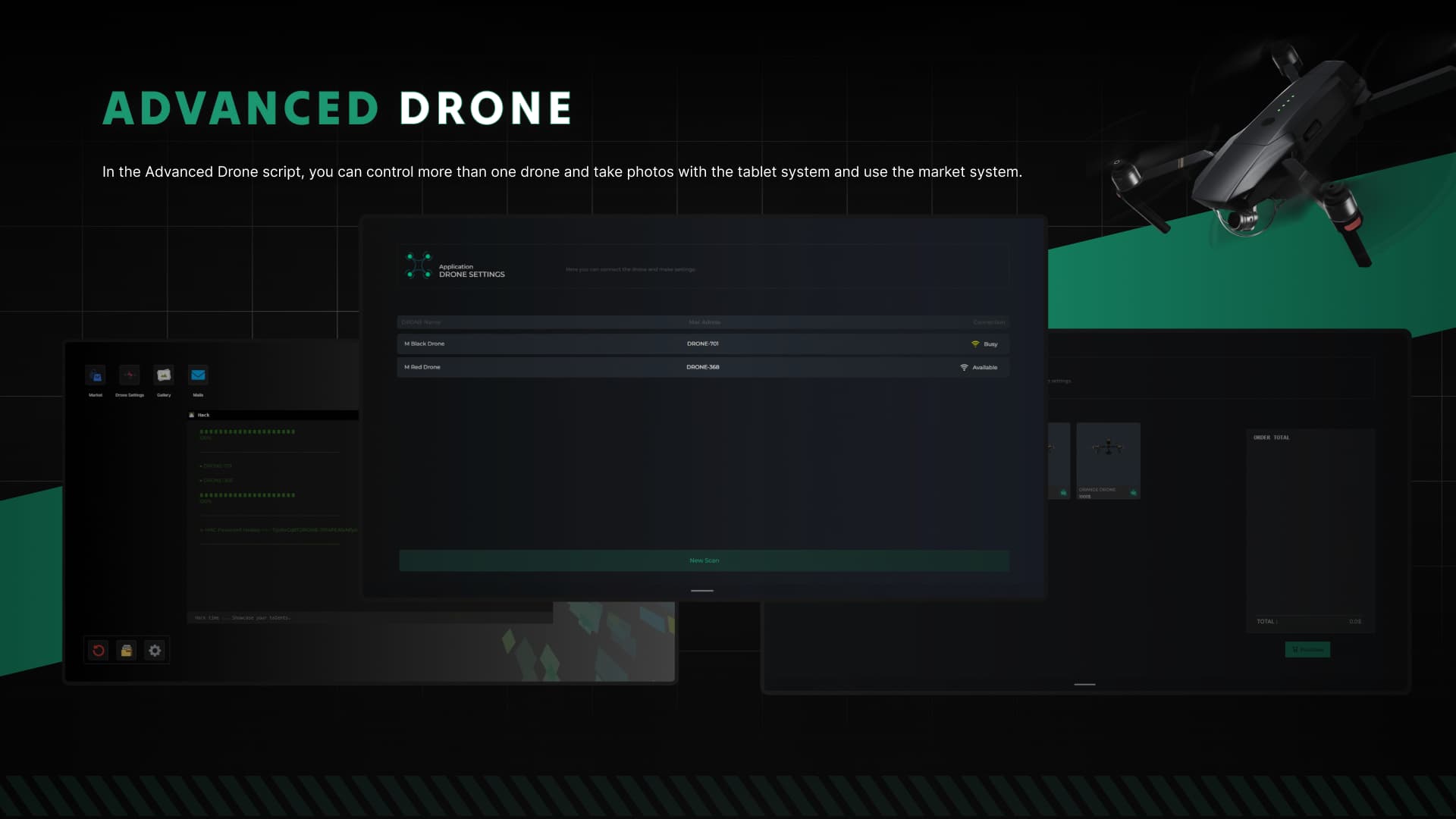 Advanced Drone Script - Follow - Hacking - Face Scan - Taser - FiveM ...