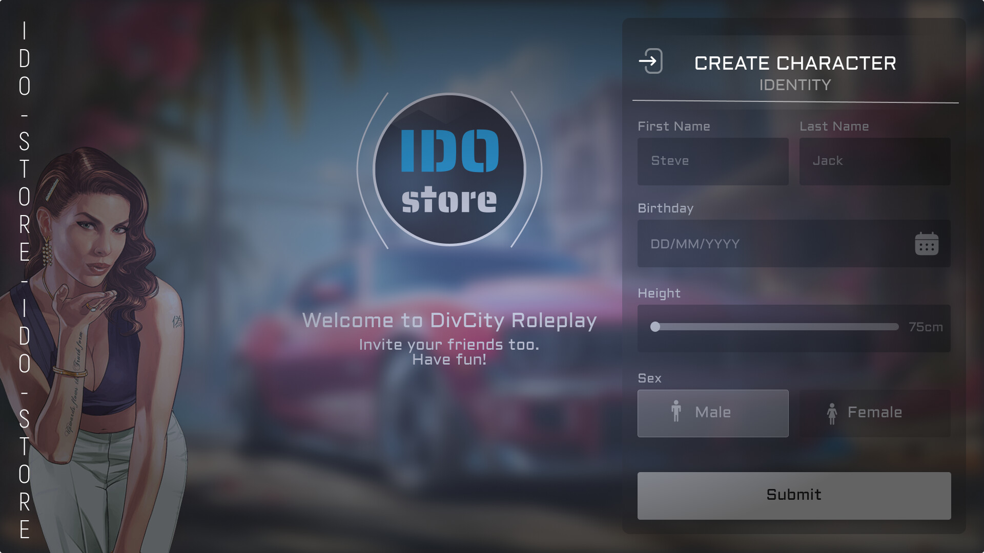 IDO - Identity script - FiveM Releases - Cfx.re Community