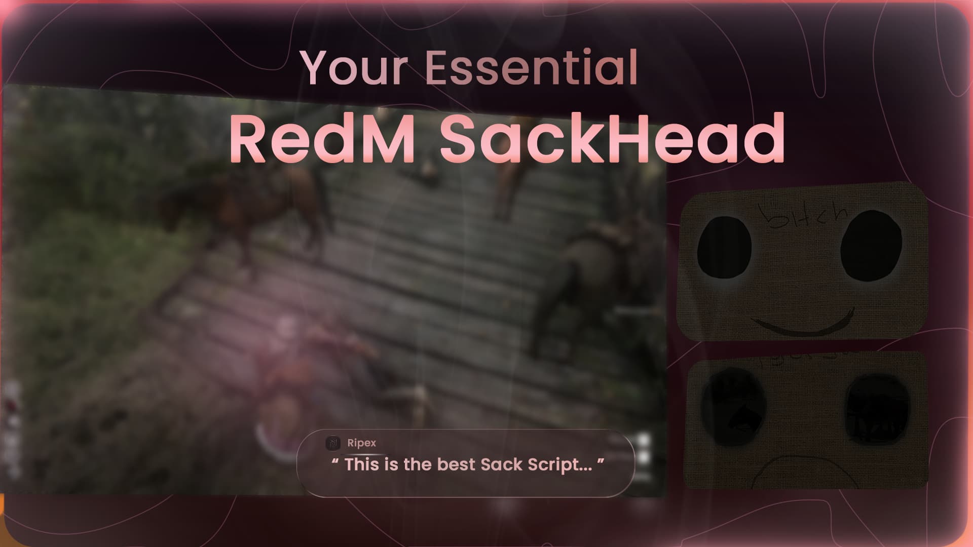 SackHead V2 - RedM Script [VORP,RSG] - RedM Releases - Cfx.re Community