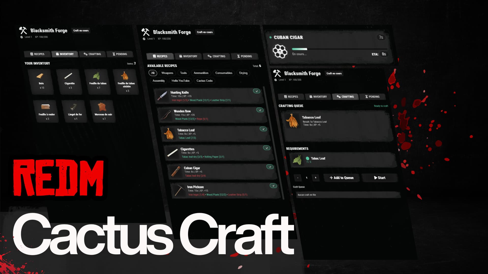 REDM - Cactus-Craft (UI) - RedM Releases - Cfx.re Community