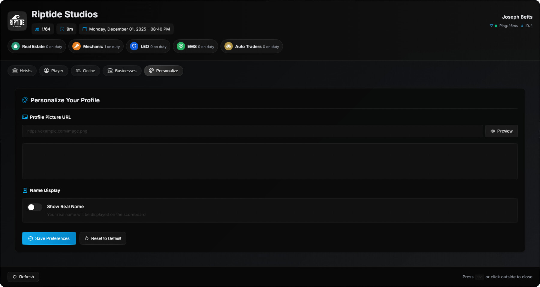 [PAID] Advanced Scoreboard - FiveM Releases - Cfx.re Community