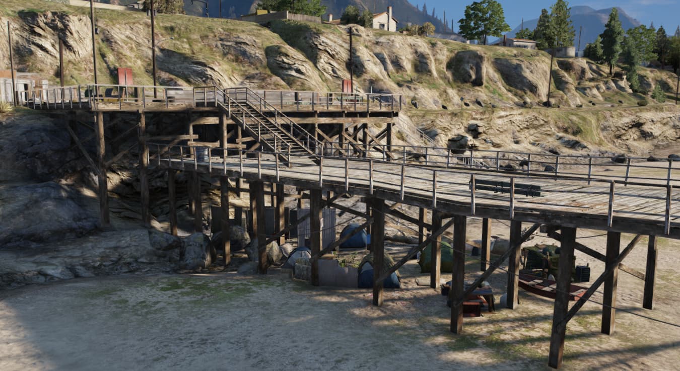 Paleto Pier Homeless Camp [FREE] [YMAP] - FiveM Releases - Cfx.re Community