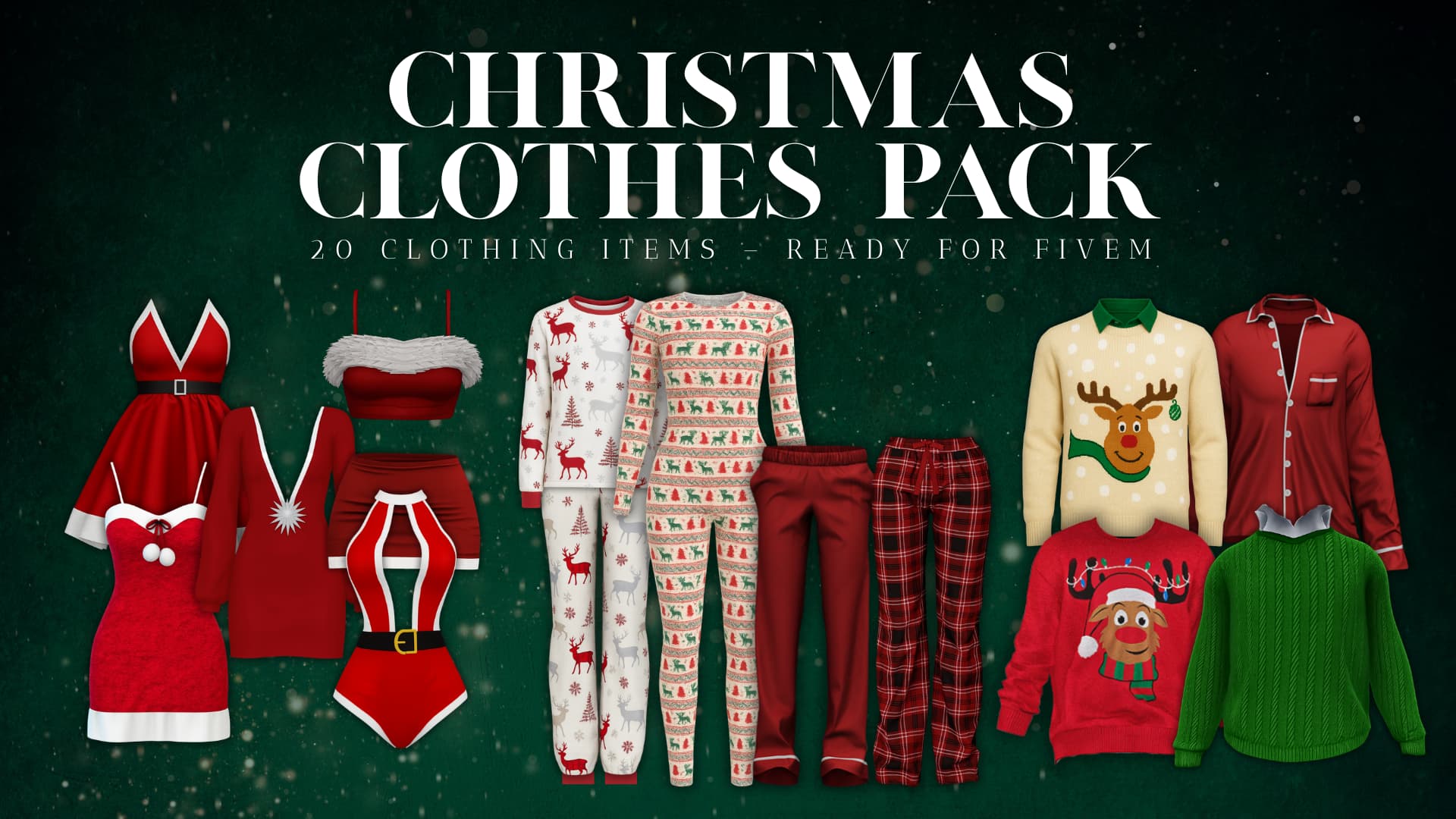 CHRISTMAS PACK - UNISEX (open source) - FiveM Releases - Cfx.re Community