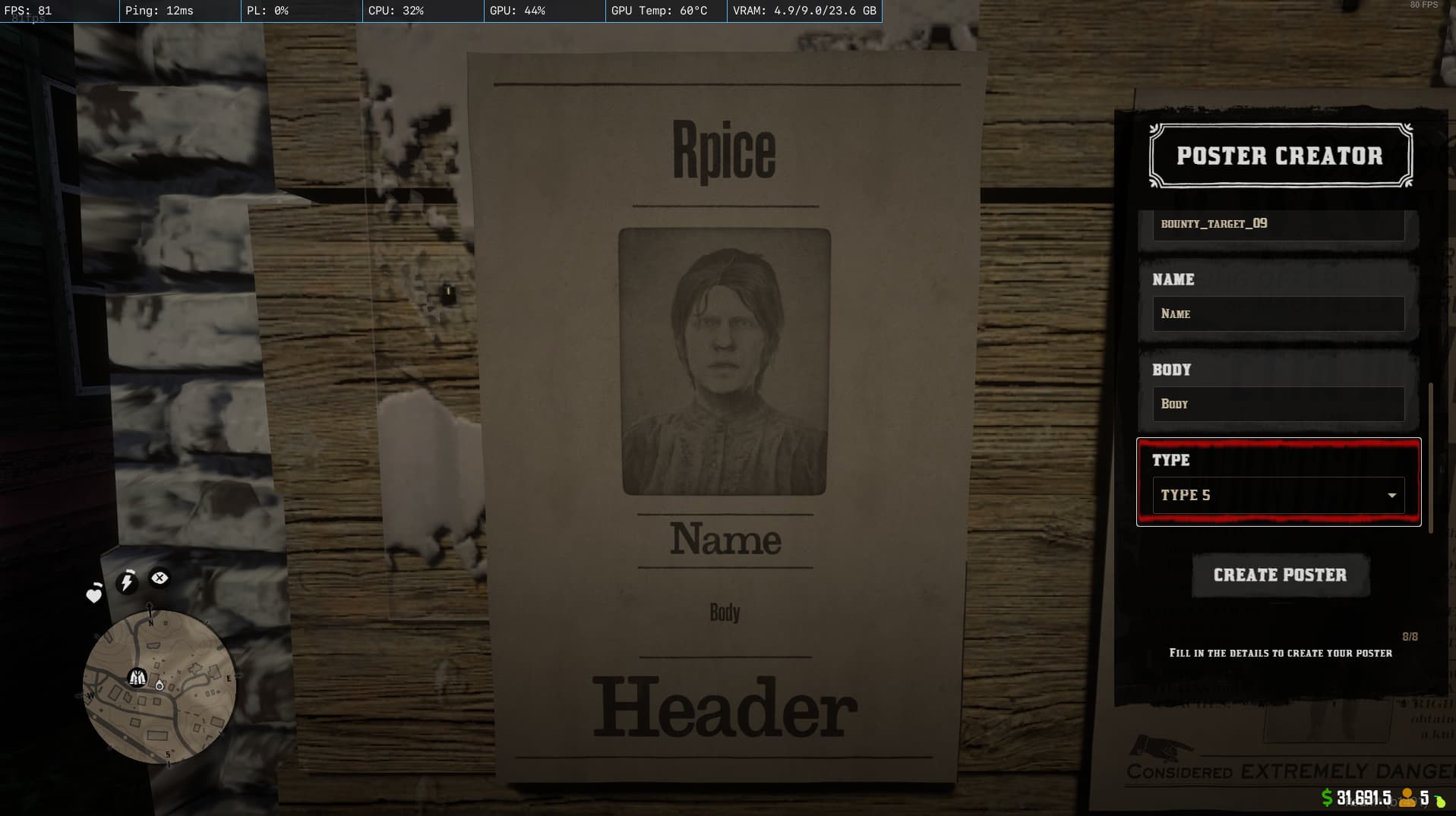 Qadr Poster Creator [Open Source - Free] - RedM Releases - Cfx.re Community