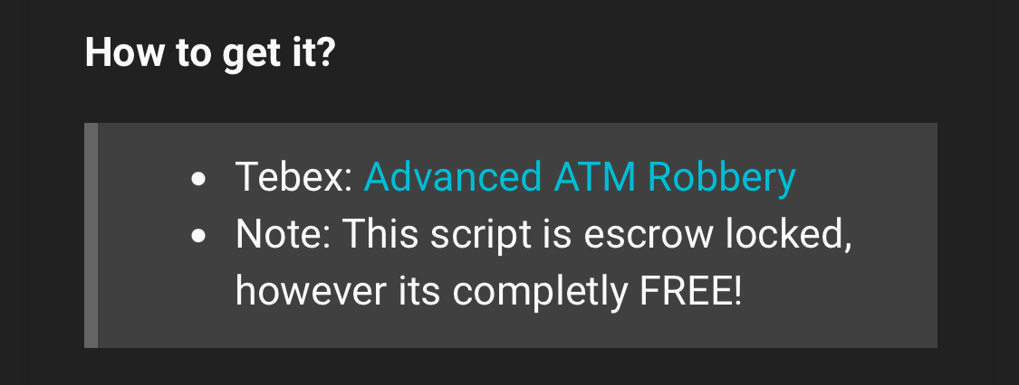 HW Scripts | Advanced ATM Robbery [ESX] [QBCORE] [OX] - FiveM Releases ...