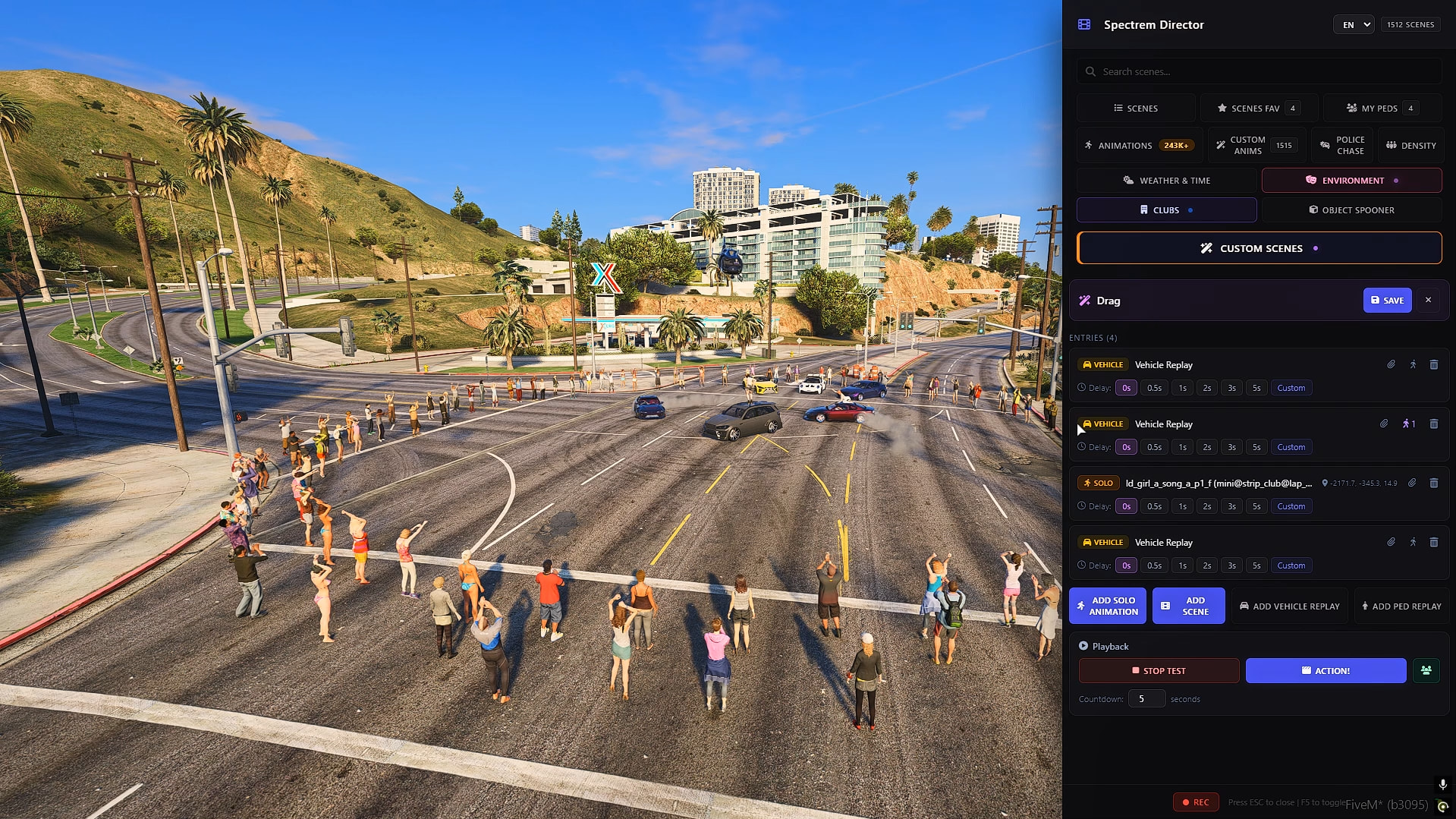 Scene Director Fivem Script | The Ultimate Cinematic Director Tool for ...