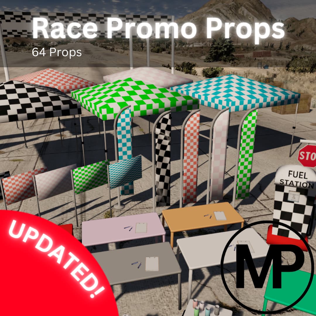 [UPDATED] Race Promo Props - FiveM Releases - Cfx.re Community