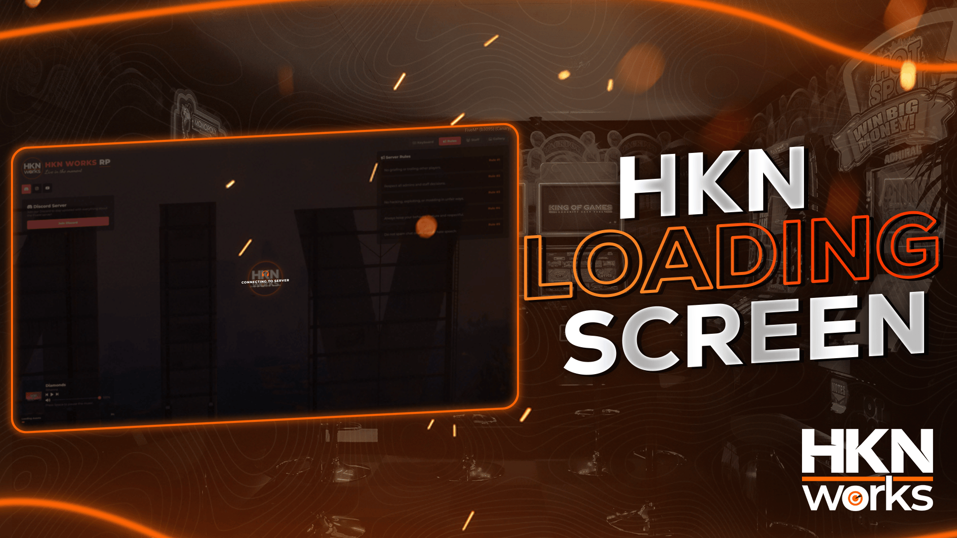 [PAID] ⏳ HKN Works | Loading Screen - FiveM Releases - Cfx.re Community
