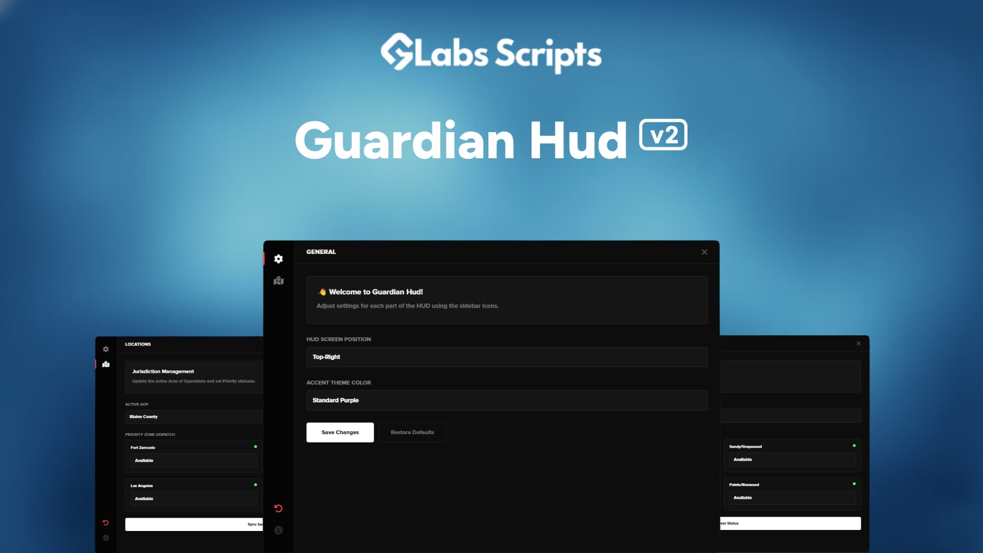 [PAID] Guardian Hud V2 - FiveM Releases - Cfx.re Community
