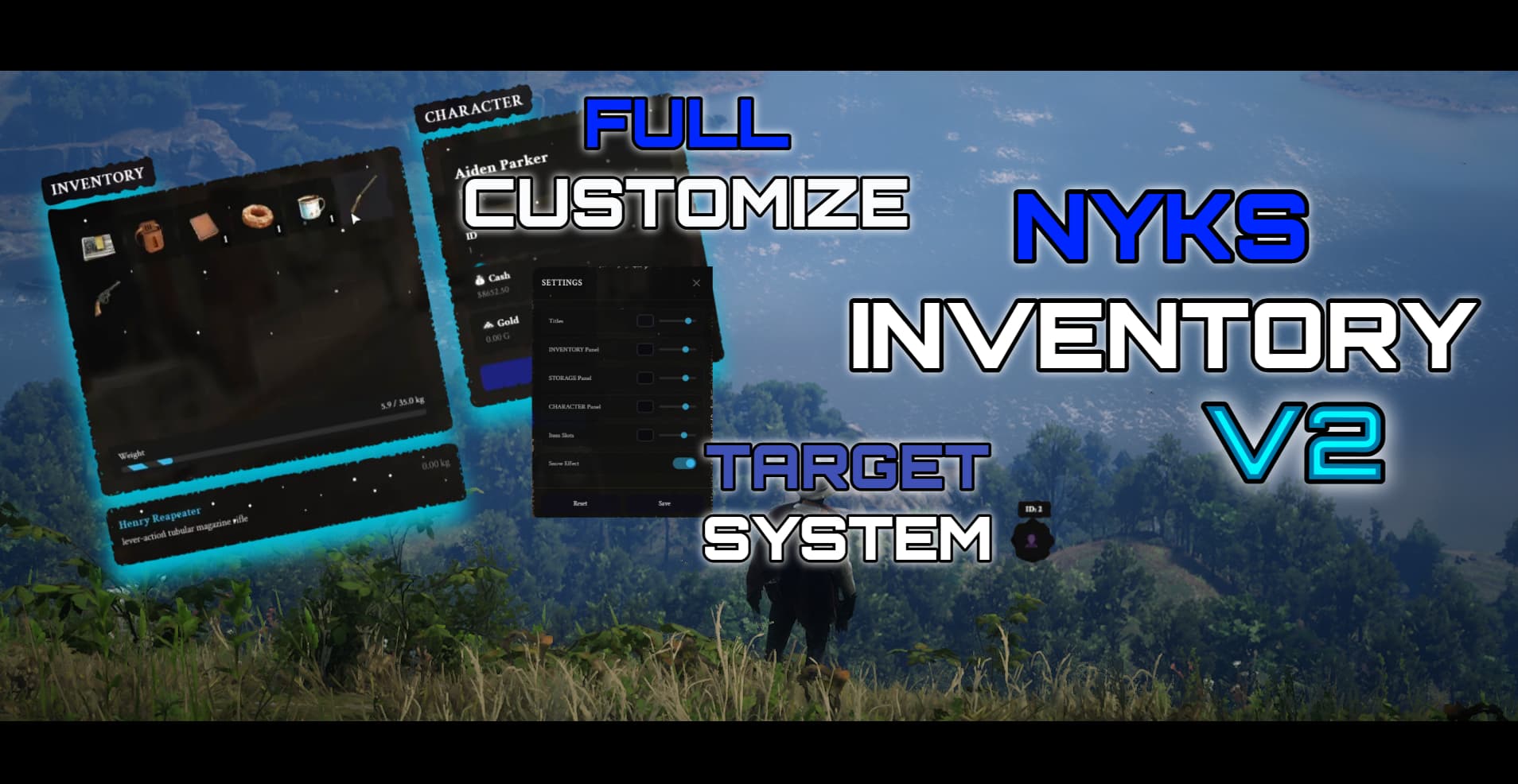 Advanced Inventory System for RedM (Nyks Edition) - RedM Releases - Cfx ...