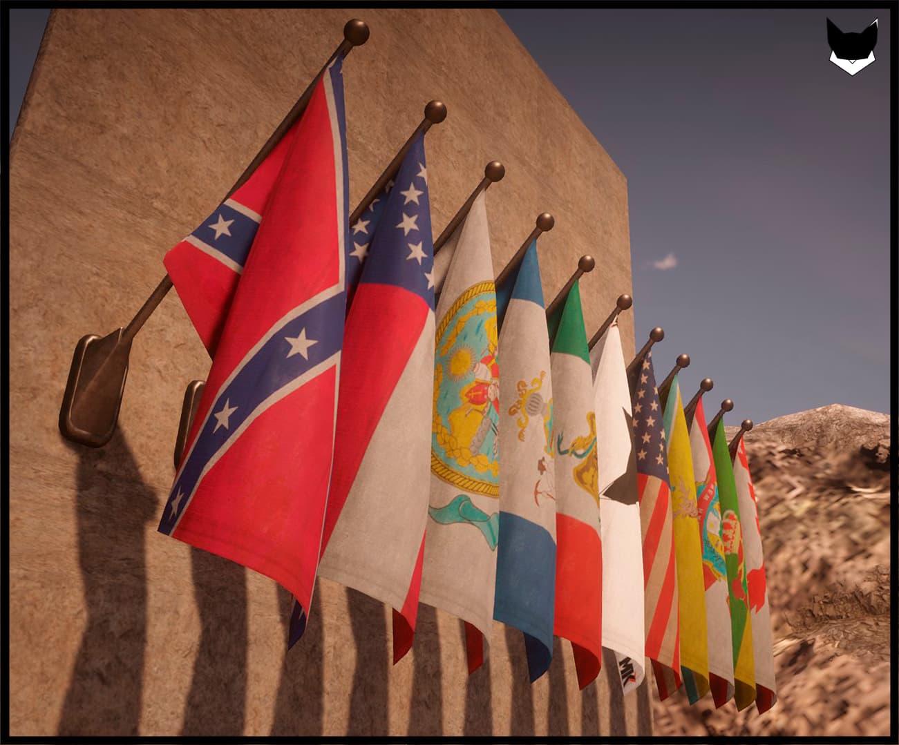 [PROPS] FACADE FLAGS & extra OFFICE FLAGS - RedM Releases - Cfx.re ...