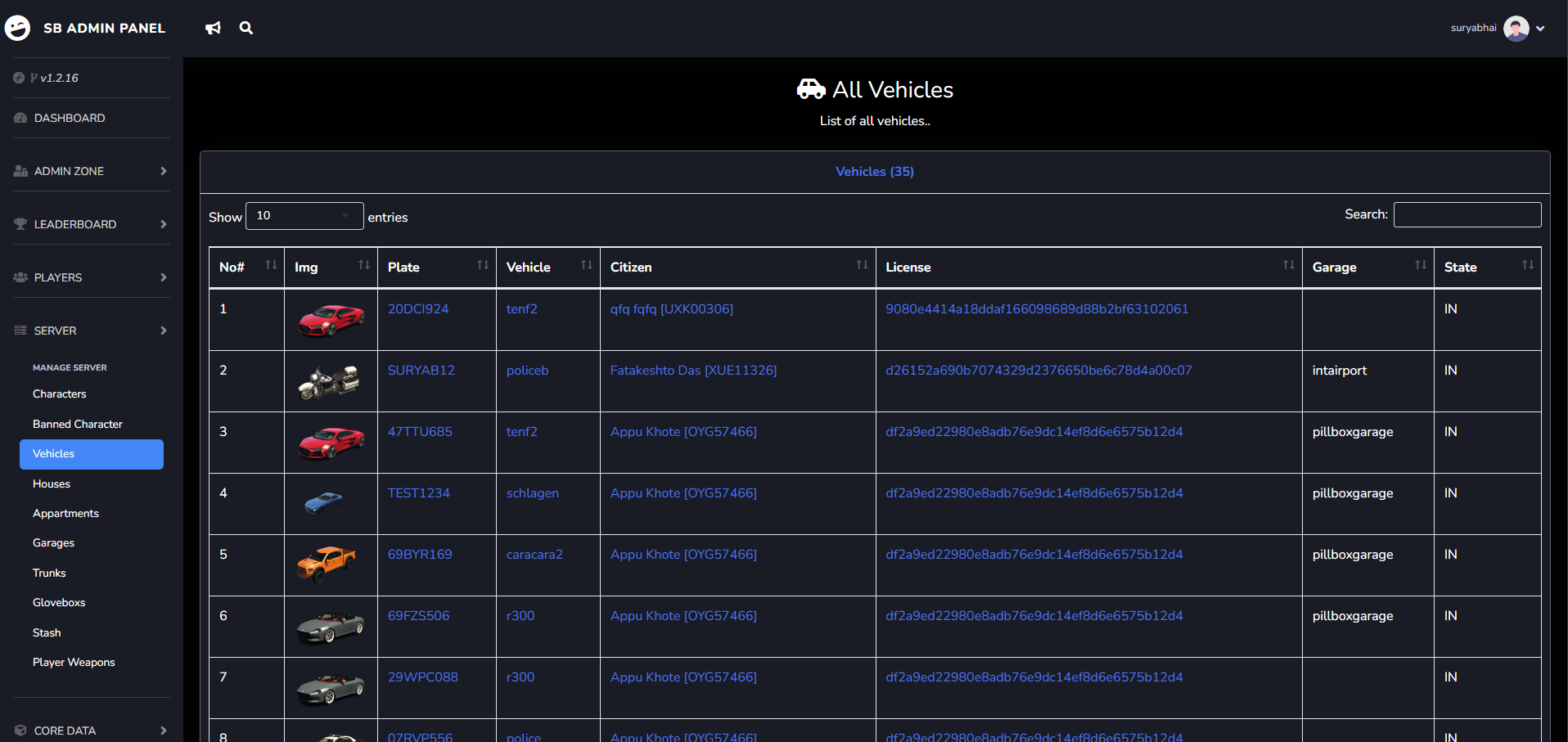 [PAID][QBCore/QBox] SB Admin Panel - Revolutionary FiveM Server ...